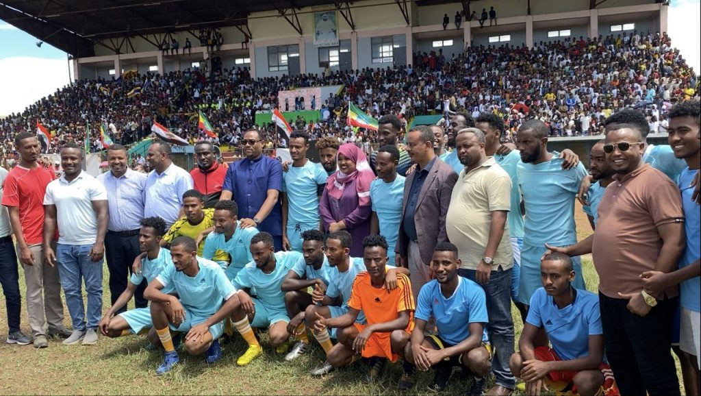 Shaampiyoonaan kubbaa miilaa magaaloota godina Jimmaa Xumurame ...