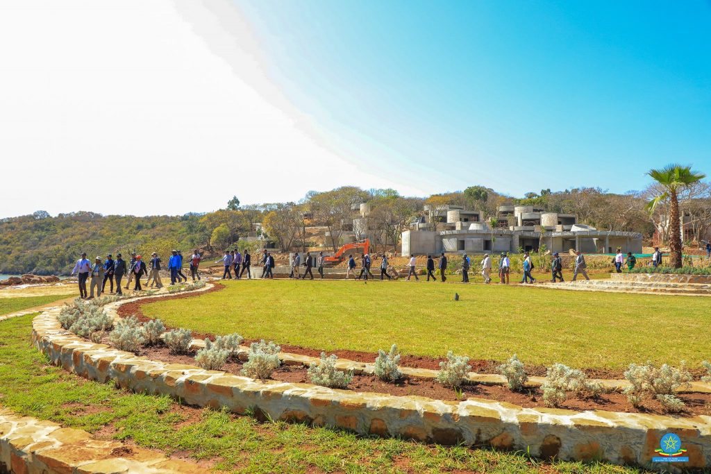 Ethiopian diplomats visit Gorgora project – Welcome to Fana Media ...