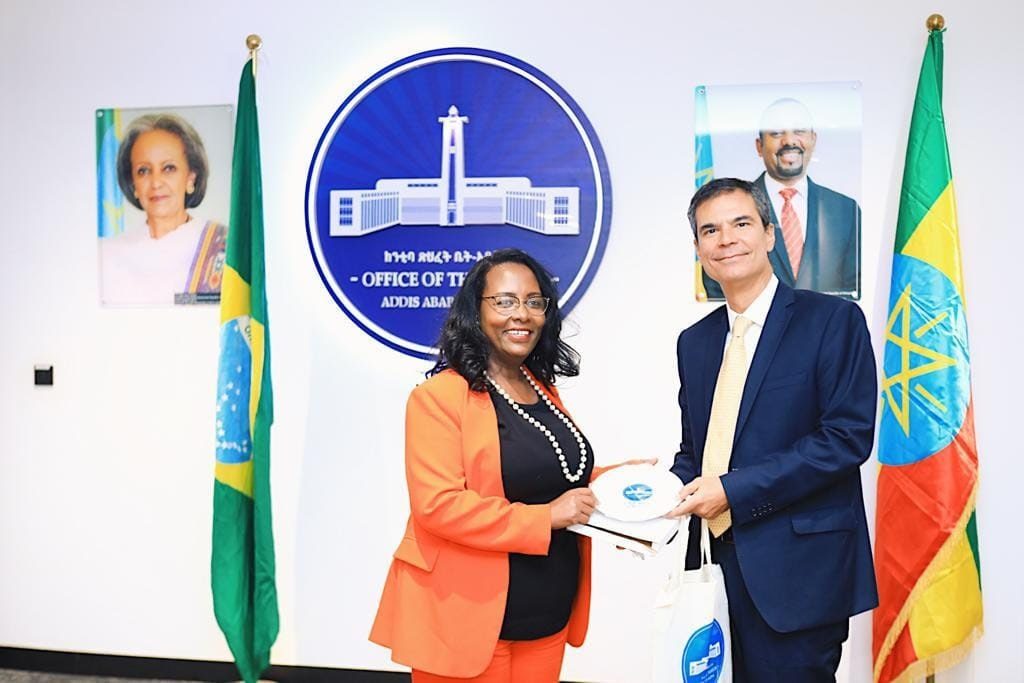 Mayor of Addis Ababa meets with Brazilian Ambassador to Ethiopia ...