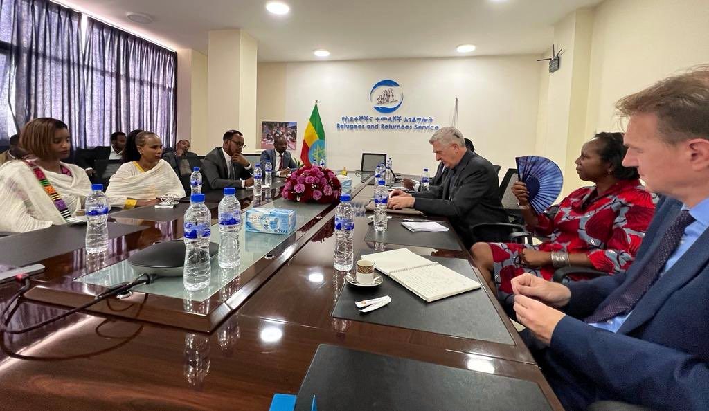 UNHCR Commissioner appreciates Ethiopia’s leadership in refugee ...