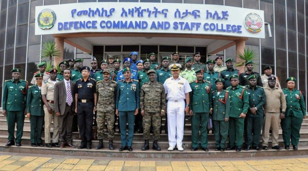 Tanzanian military delegation visits Ethiopia Defense Command & Staff ...