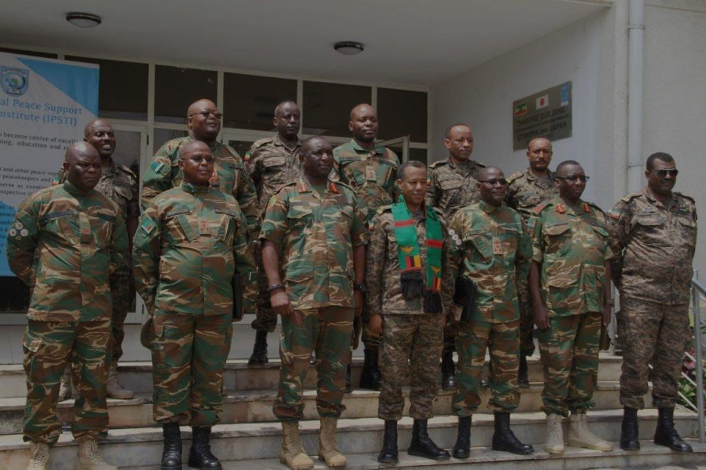 Zambia Army delegation visits Ethiopian Peace Support Training ...