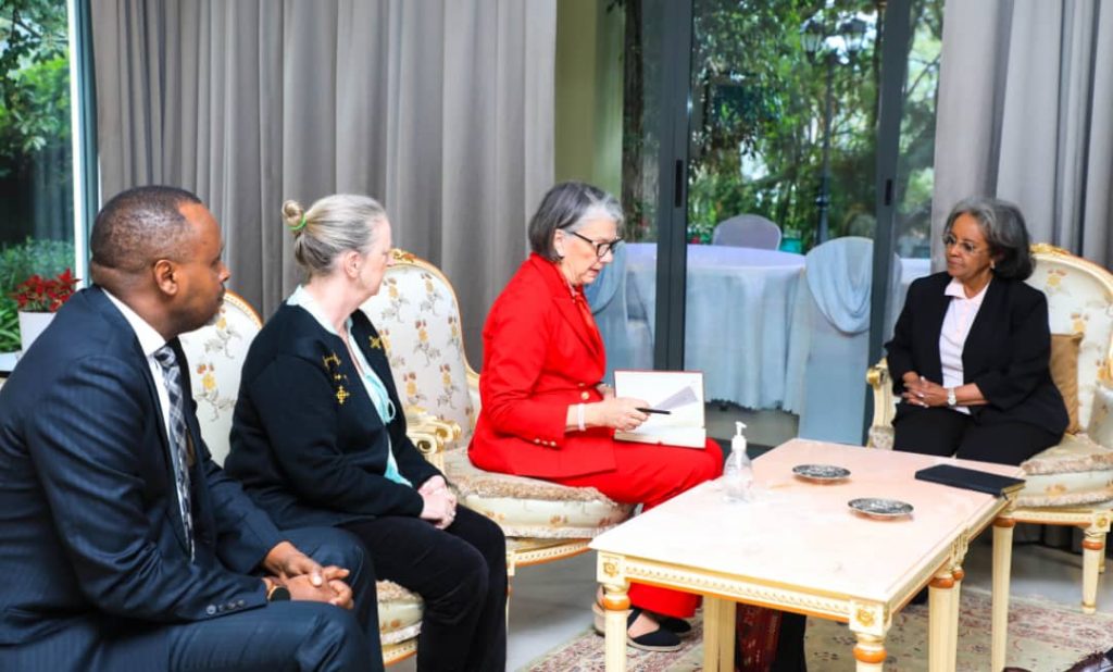 President Sahle-Work Zewde held talks with IFRC head – Welcome to Fana ...