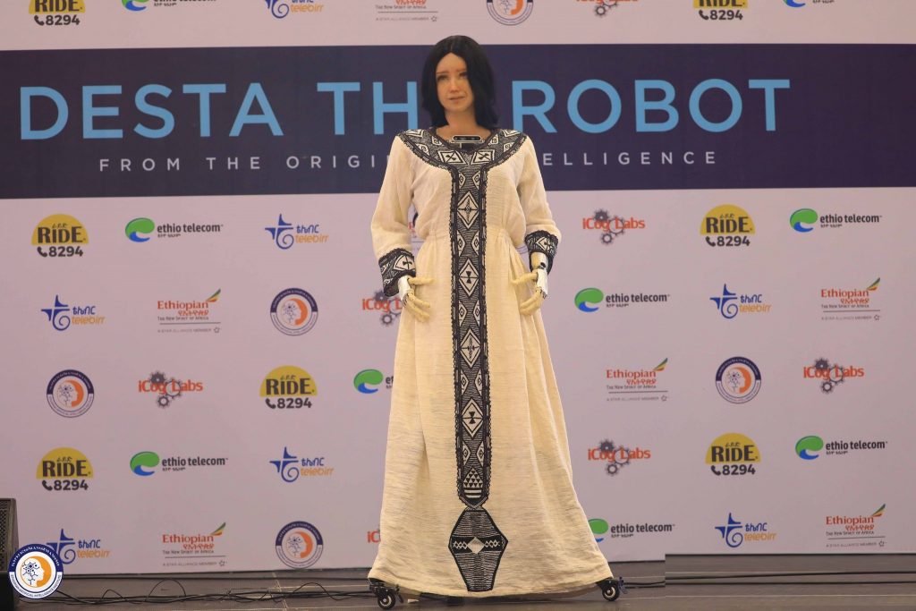 Desta the Robot makes debut at Startup Ethiopia Exhibition – Welcome to ...