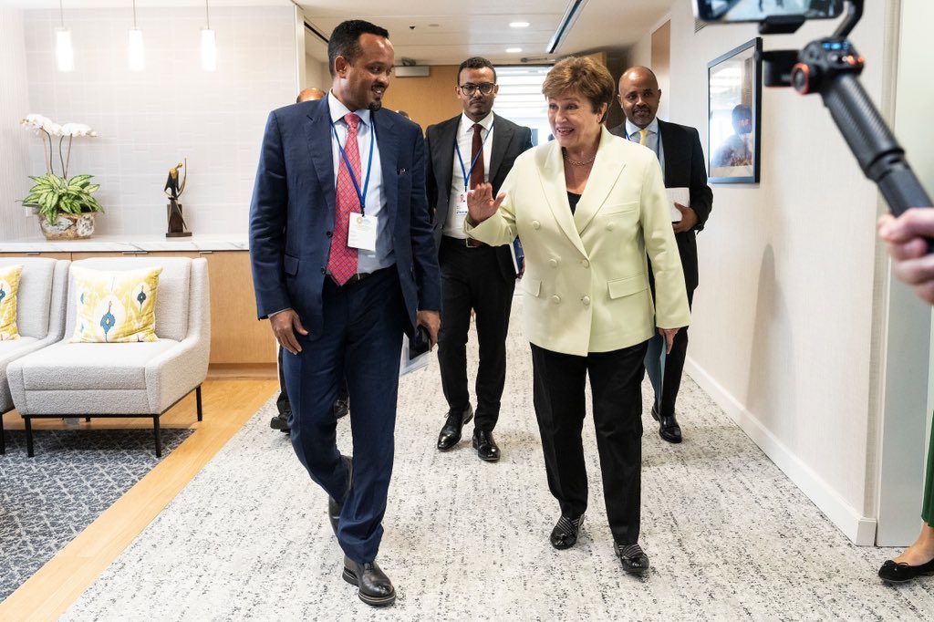 Minister of Finance, NBE Governor meet with IMF chief – Welcome to Fana ...