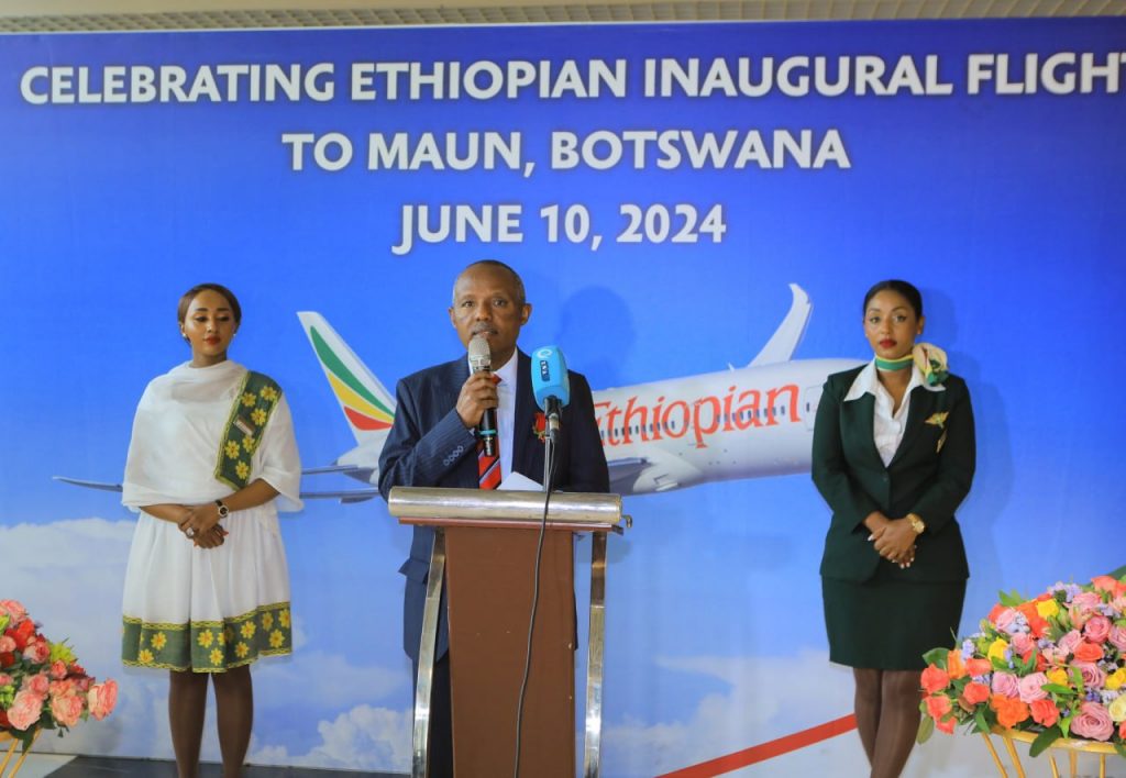 Ethiopian officially launches three times a week flights to Botswana’s ...