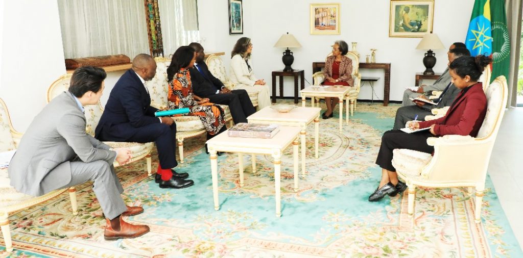 President Sahle-Work holds talks with UN-Habitat Executive Director ...