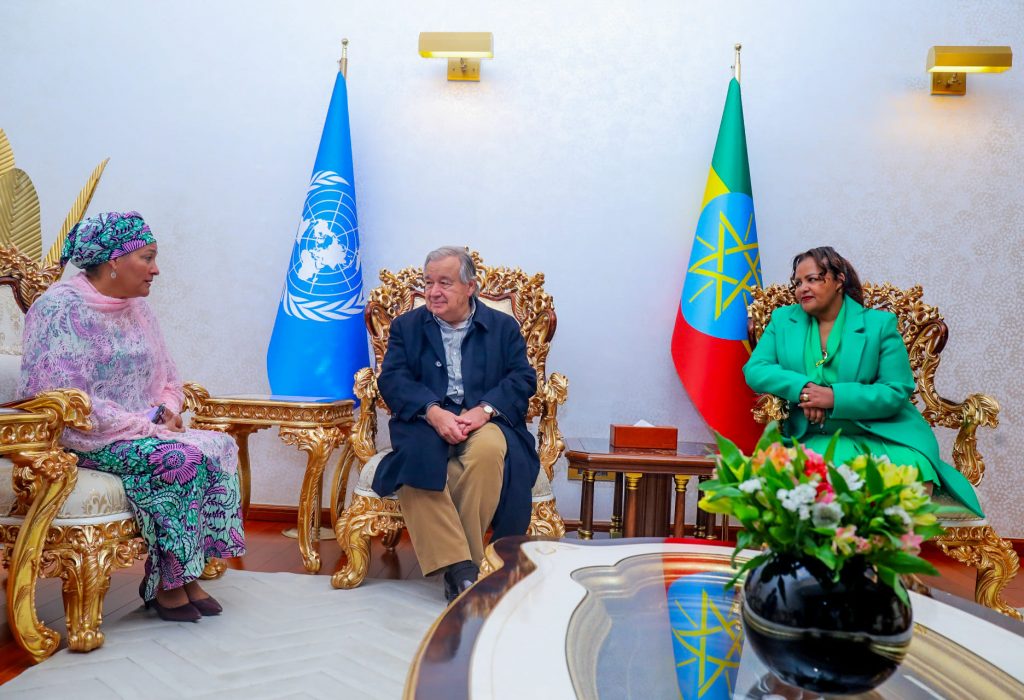 UN Secretary-General António Guterres Arrives in Addis Ababa – Welcome ...