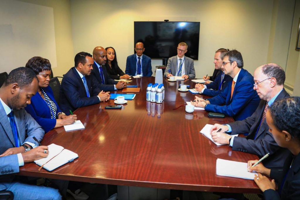 Finance Minister holds talks with the US State Department and Treasury ...
