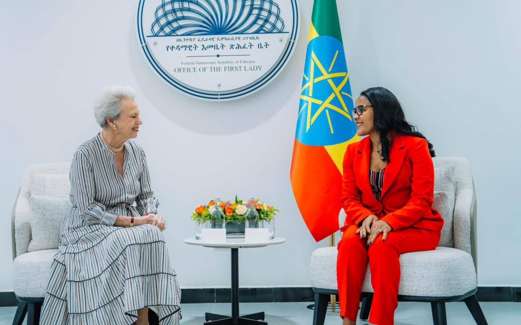 FL Zinash Tayachew meets with Princess Benedikte of Denmark – Welcome ...