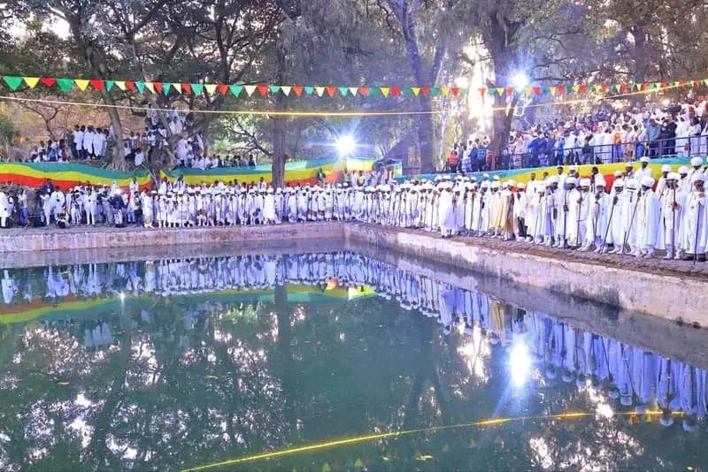 Epiphany celebrated in Ethiopia’s historic Gonder City, highlighting ...