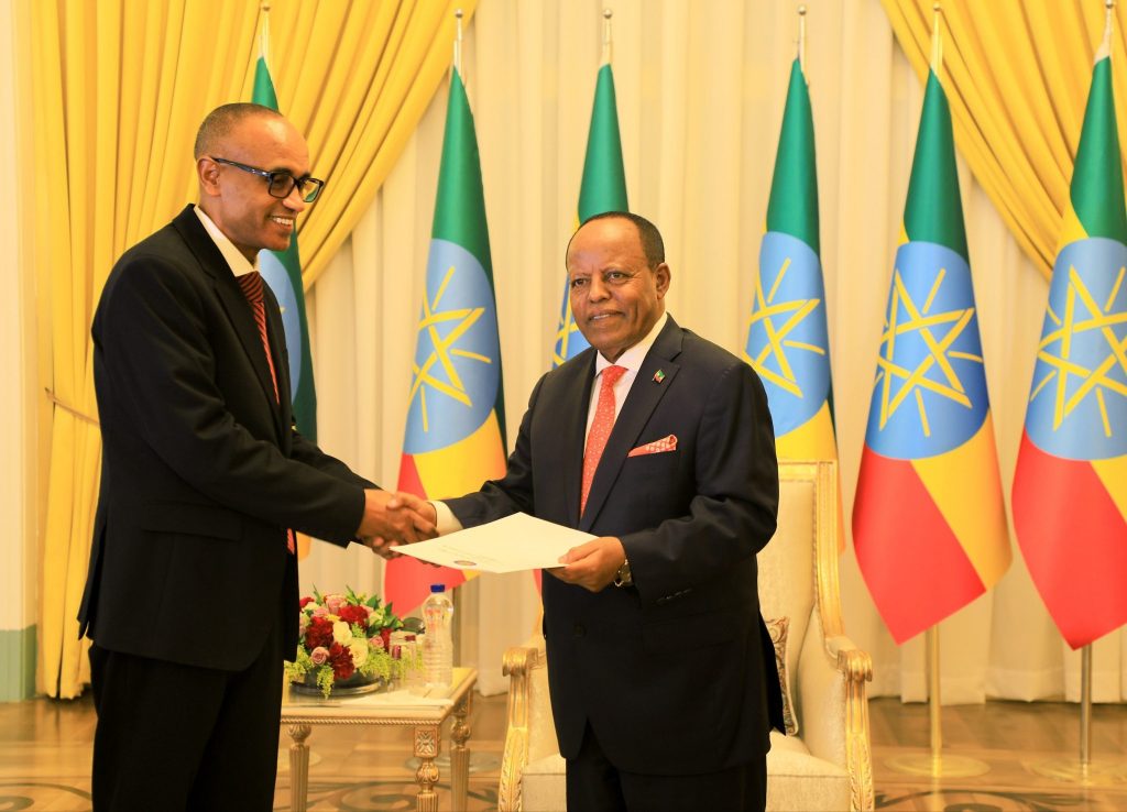 President Taye urges newly appointed Ambassador to enhance Ethiopia-U.S ...