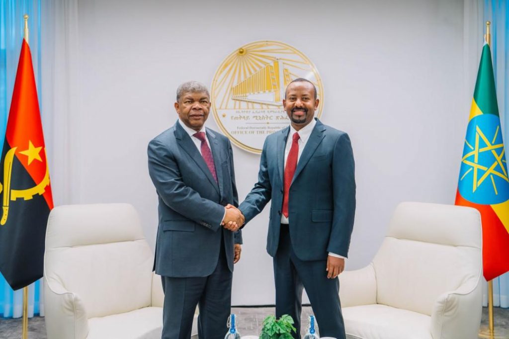 Premier Abiy, President João Lourenço of Angola discuss continental and ...