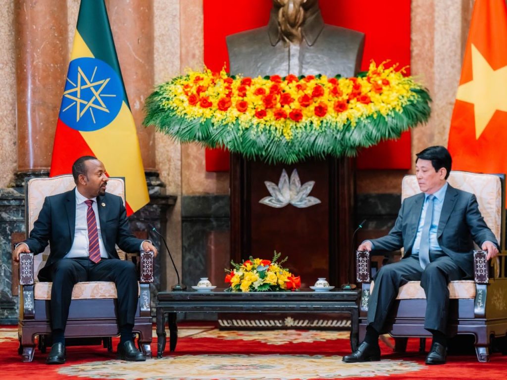 Premier Abiy meets with President of Vietnam General Lương Cường ...