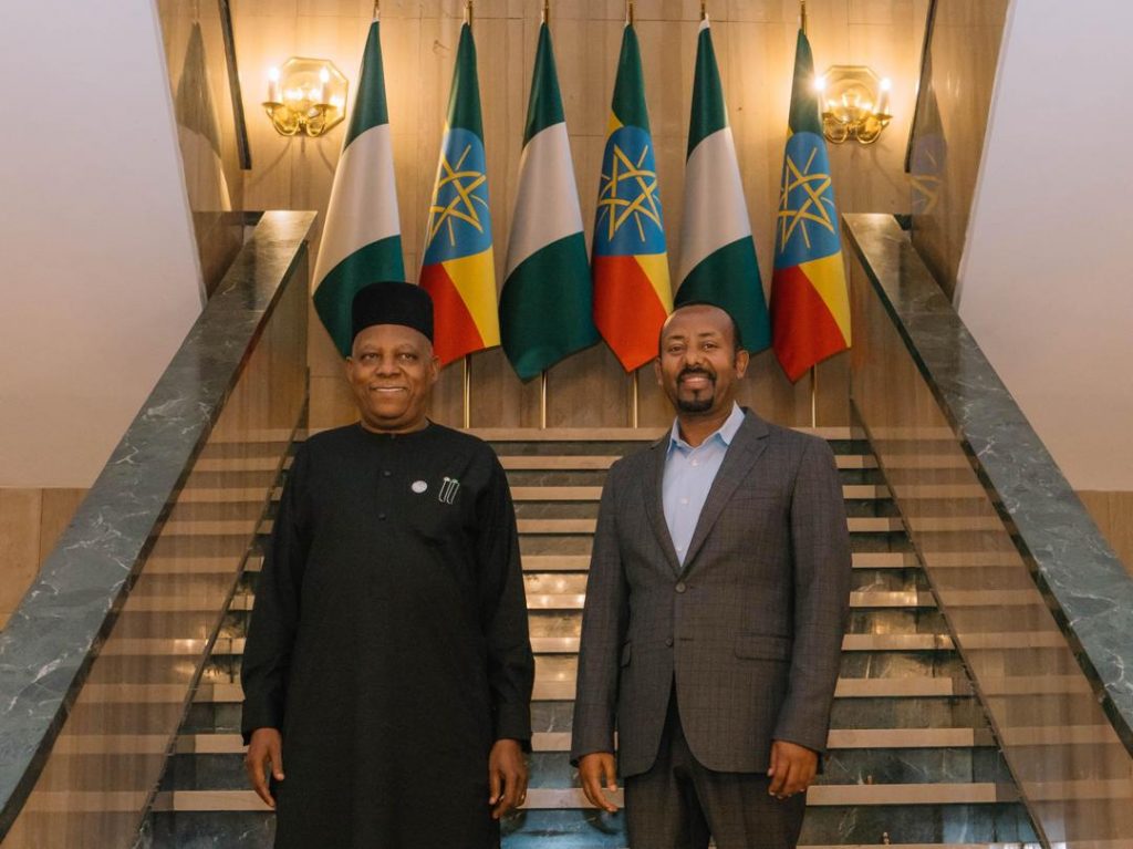 Prime Minister Abiy welcomes Vice President of Nigeria Kashim Shettima ...