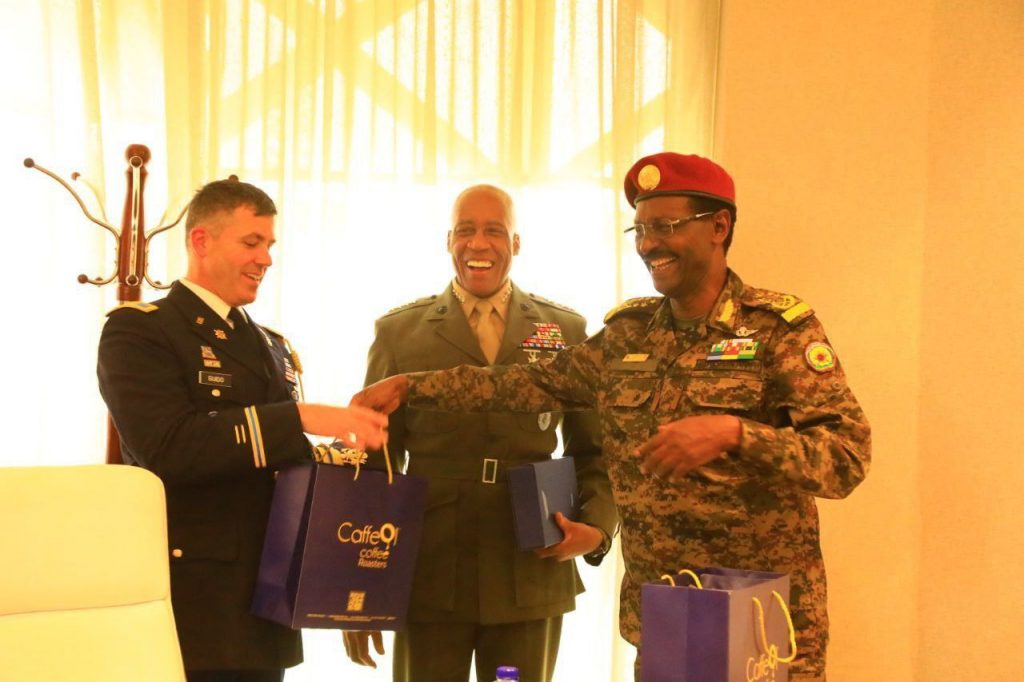 ENDF Chief of Staff meets AFRICOM Commander to strengthen Ethiopia-U.S ...