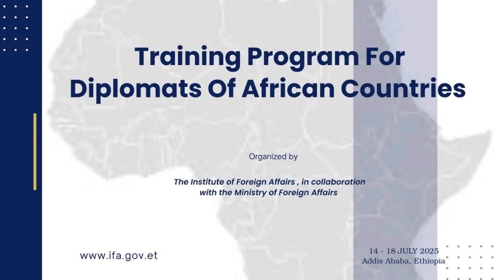 MFA Ethiopia Launches Regional Diplomacy Training for Young East ...