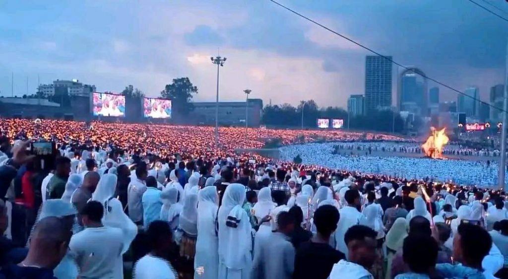 Meskel Celebrated Colorfully Across Ethiopia – Welcome to Fana Media ...
