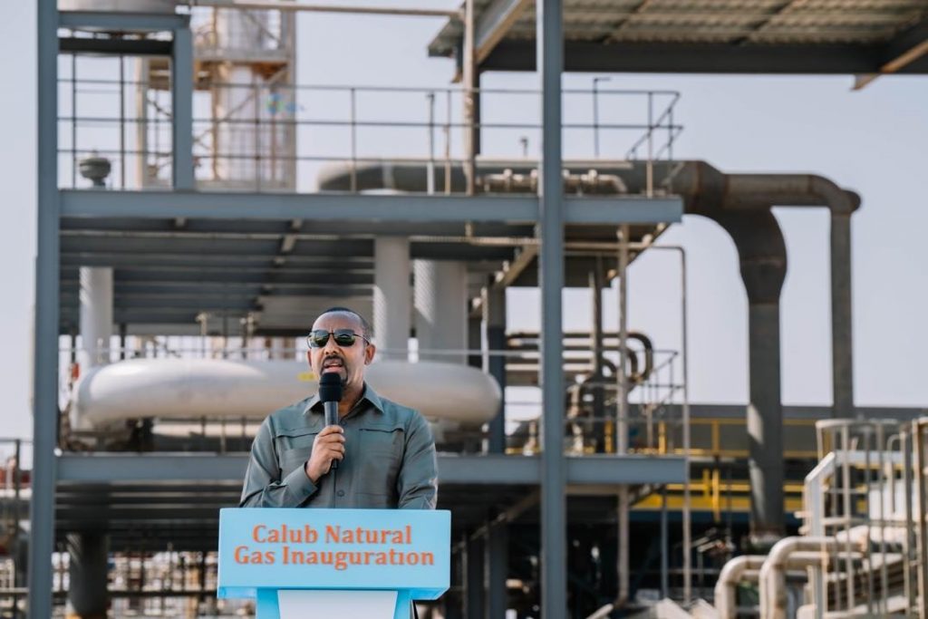 PM Abiy Ahmed Inaugurates First Phase of the Ogaden Liquified Natural ...