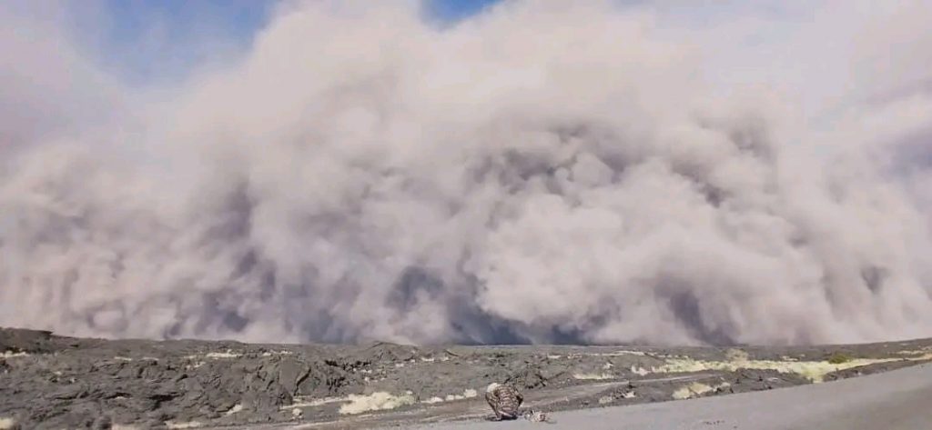 Mount Erta Ale unleashes towering ash column after powerful eruption ...