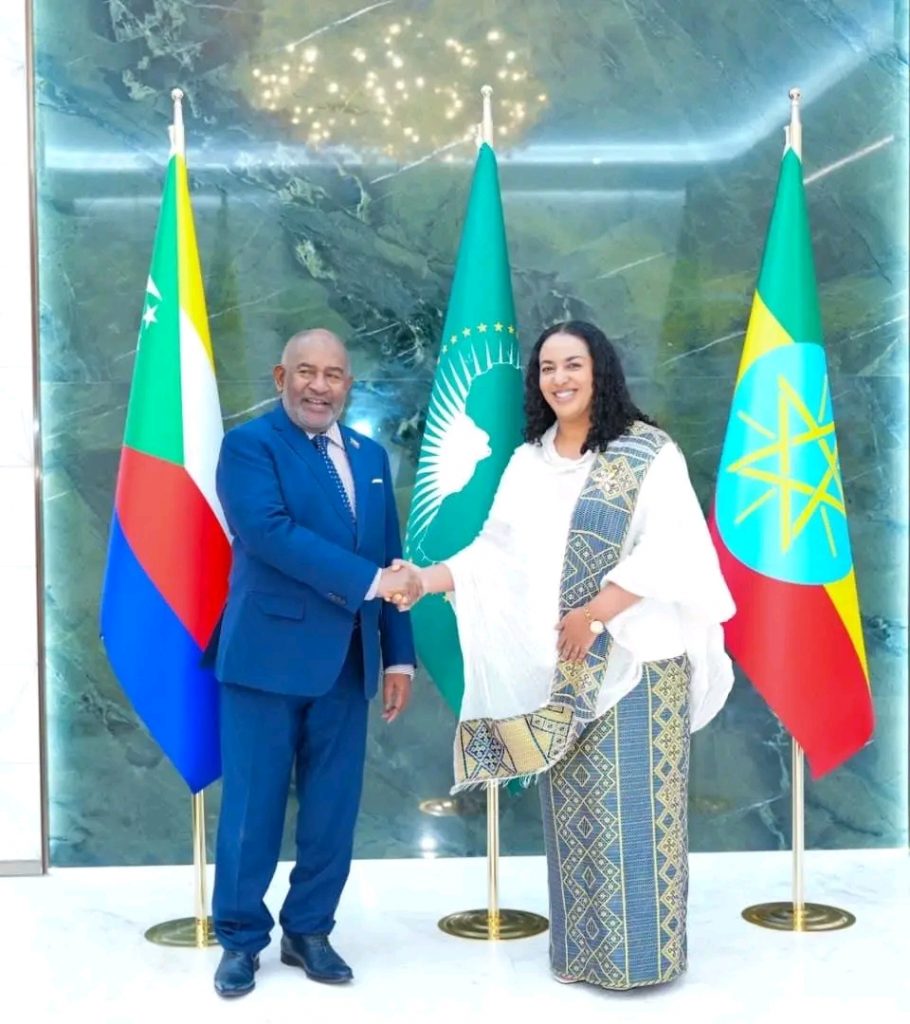 President of Comoros Arrives in Addis Ababa Ahead of 39th AU Summit ...