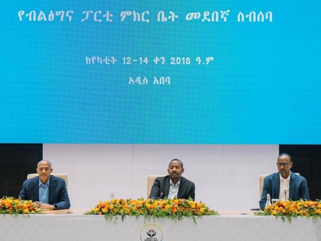 Ethiopia’s Ruling Prosperity Party Council Concludes Regular Session ...